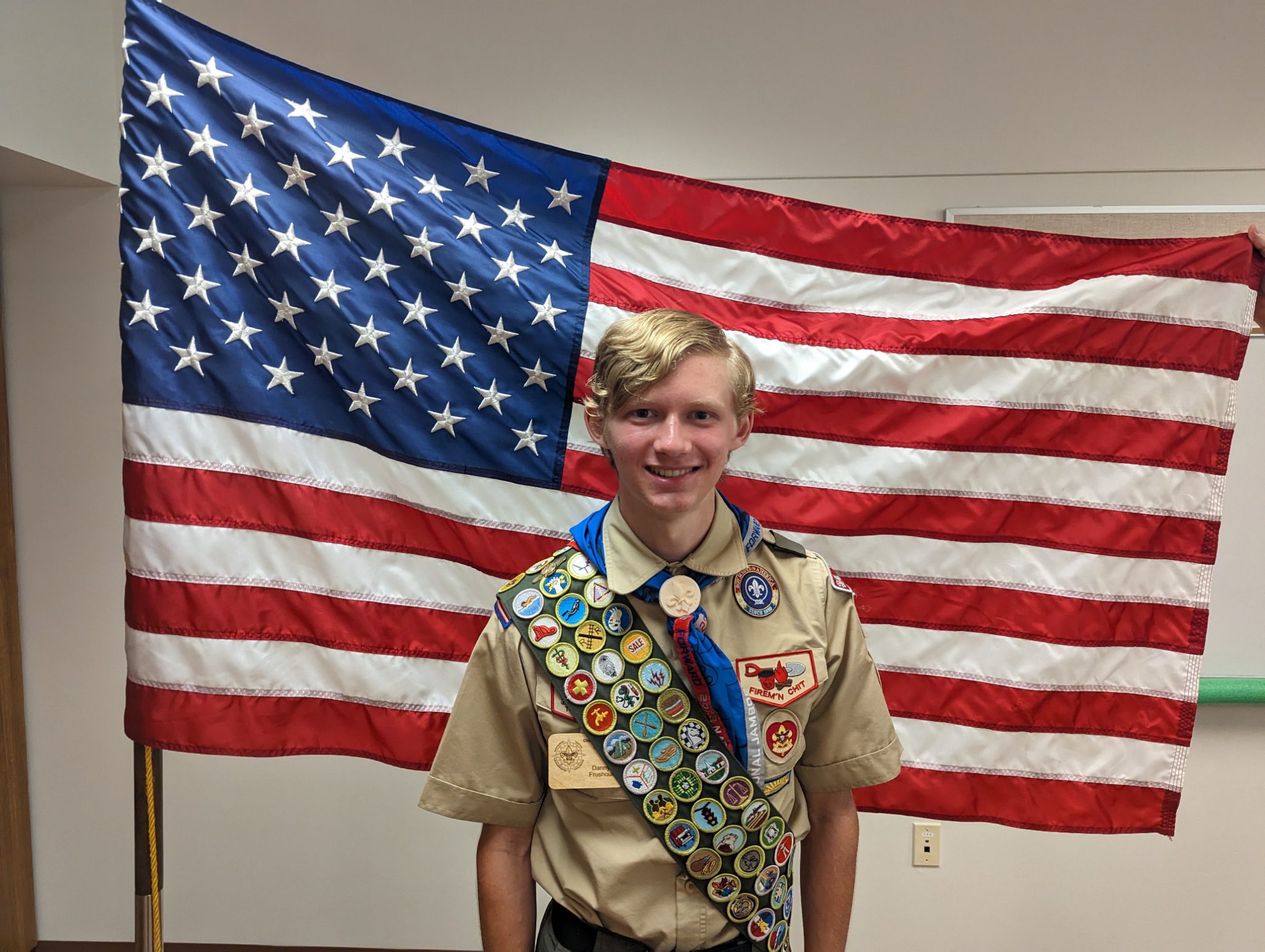 Congratulations to another Eagle Scout – Troop 1776 – Boy Scouts of America