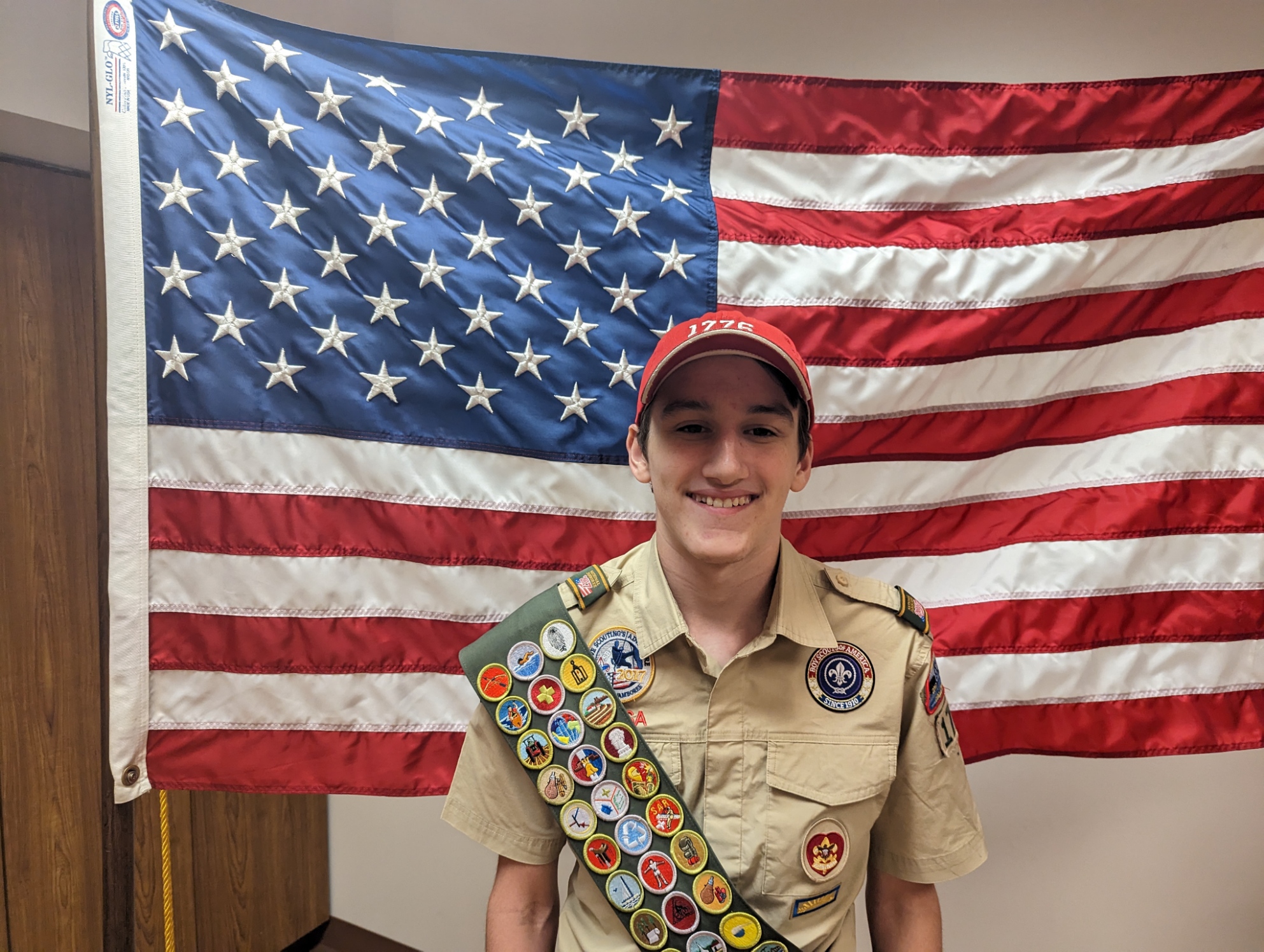 Congratulations to another Eagle Scout – Troop 1776 – Boy Scouts of America